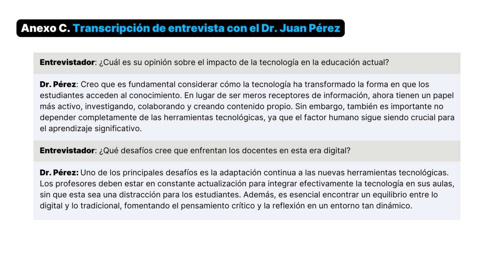 Anexos en APA 7° edición: Ejemplos y guía completa