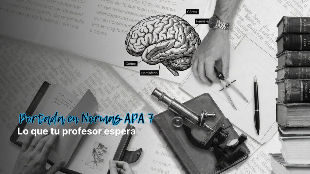 Portada en Normas APA 7: el formato que tu profesor espera - Cómo Citar ...